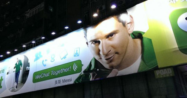 Mesajlaşma Uygulaması WeChat'i Messi Tanıtacak - Sosyal Medya