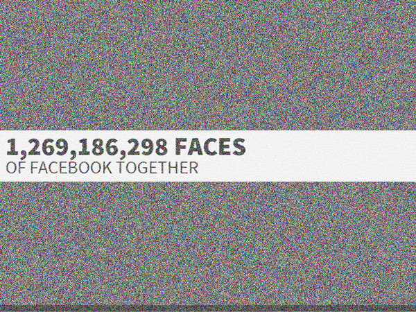 The Faces Of Facebook: 1,2 Milyar Facebook Kullanıcısı Tek Sayfada ...