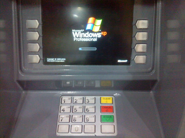 Windows XP'nin Emekliye Ayrılması ATM'lerin %95'ini Doğrudan ...