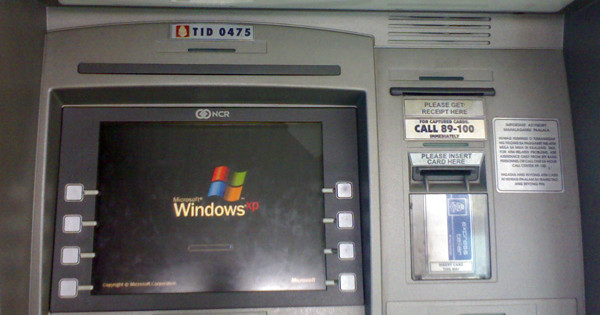 Windows XP'nin Emekliye Ayrılması ATM'lerin %95'ini Doğrudan ...