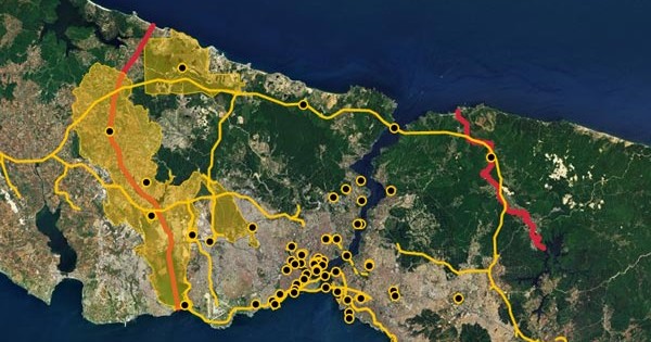 İstanbul'un Dev Projeleri İnteraktif Haritada: Megaİstanbul - Sosyal Medya