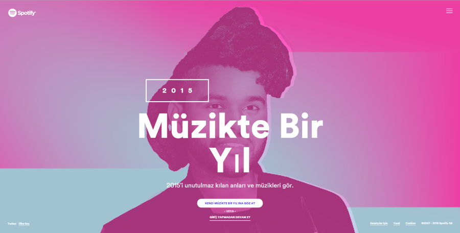 Spotify 2015 yılında Türkiye'de en çok dinlenenleri açıkladı - Sosyal Medya